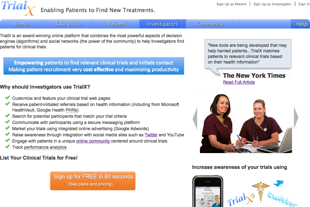 TrialX and CenterWatch launch strategic partnership. Another step ...